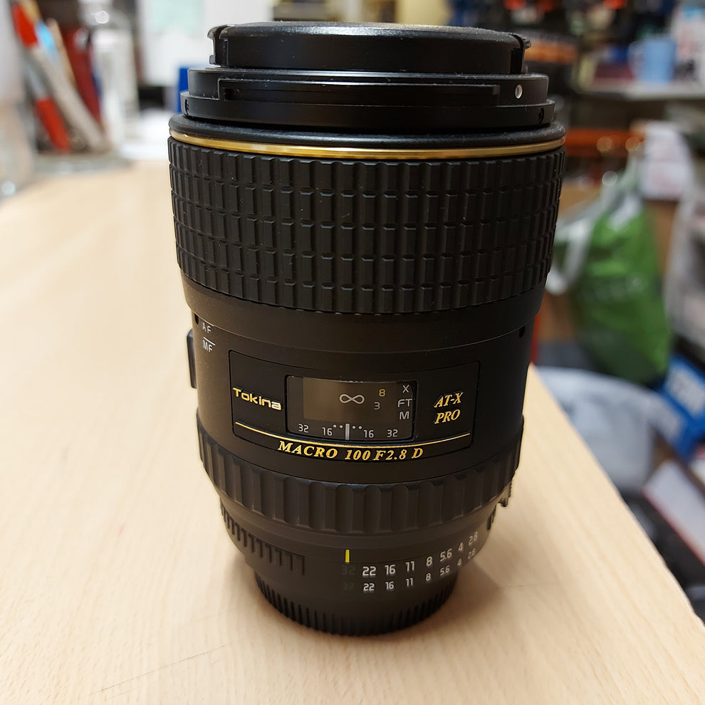 Nikon 100mm f/2.8 AF-D ATX Macro Lens Tokina – Clock Tower Cameras