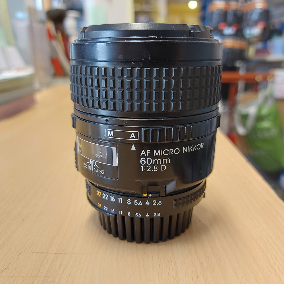 Nikon 60mm f/2.8 AF-D Macro lens – Clock Tower Cameras