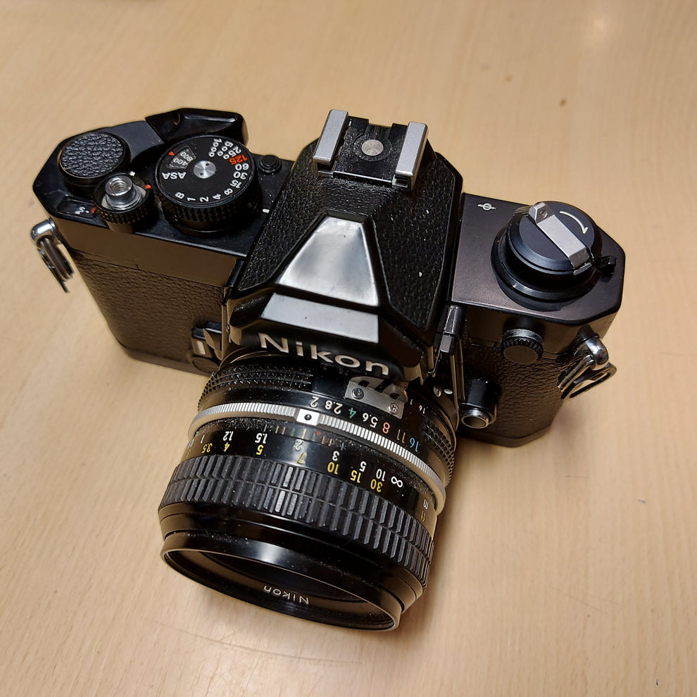 Nikon FM + 50mm f/2 – Clock Tower Cameras