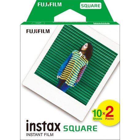 Fuji Instax Square Twin Pack (20 shots) – Clock Tower Cameras